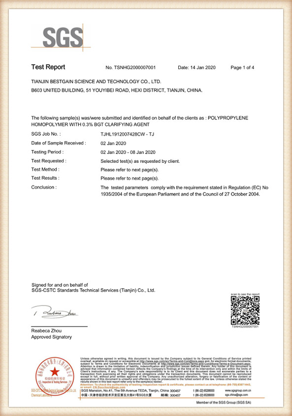 Certificate Tianjin Best Gain Science Technology Co Ltd Certificate Tianjin Best Gain Science Technology Co Ltd